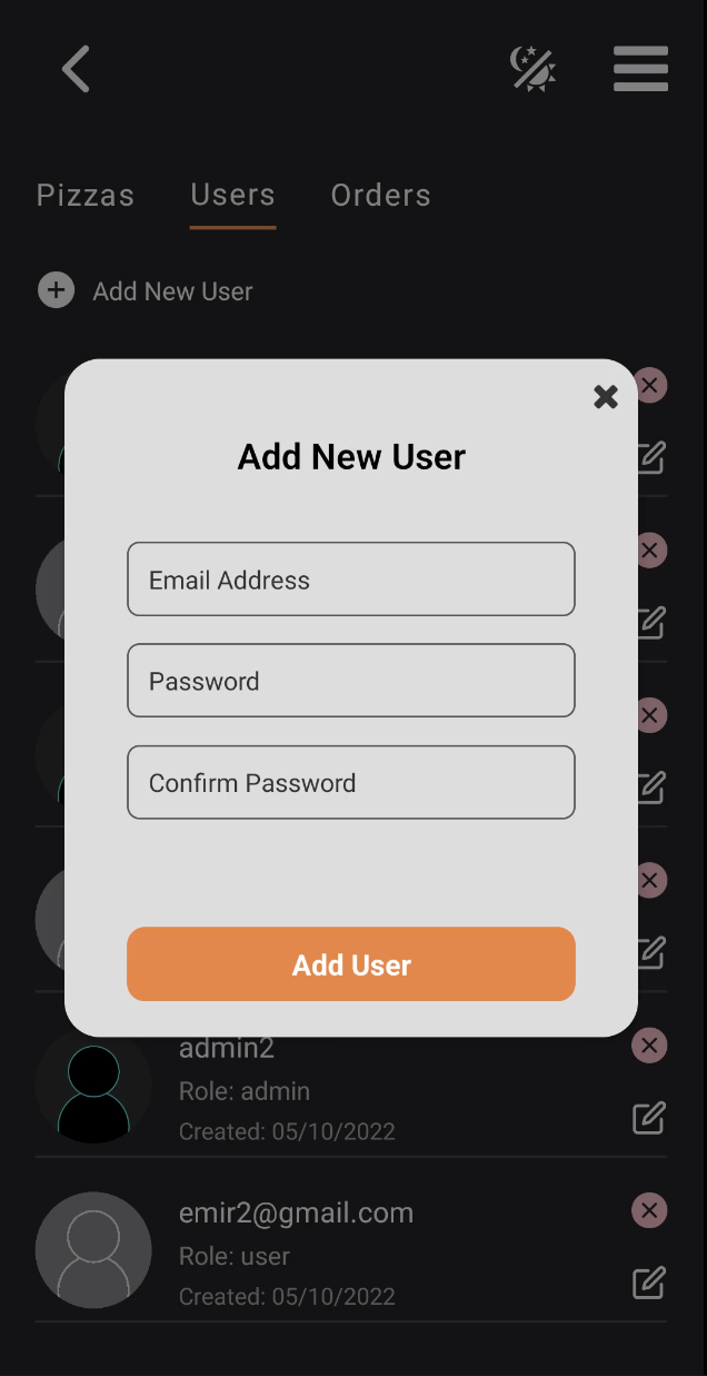 GitHub - emirsahovic/food-delivery-react-native-app: Pizza mobile application allows users to ...