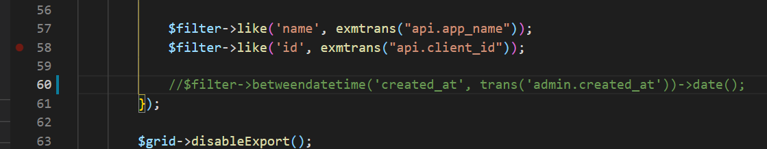APIアプリ設定でエラーが表示される · Issue #1032 · exceedone/exment · GitHub