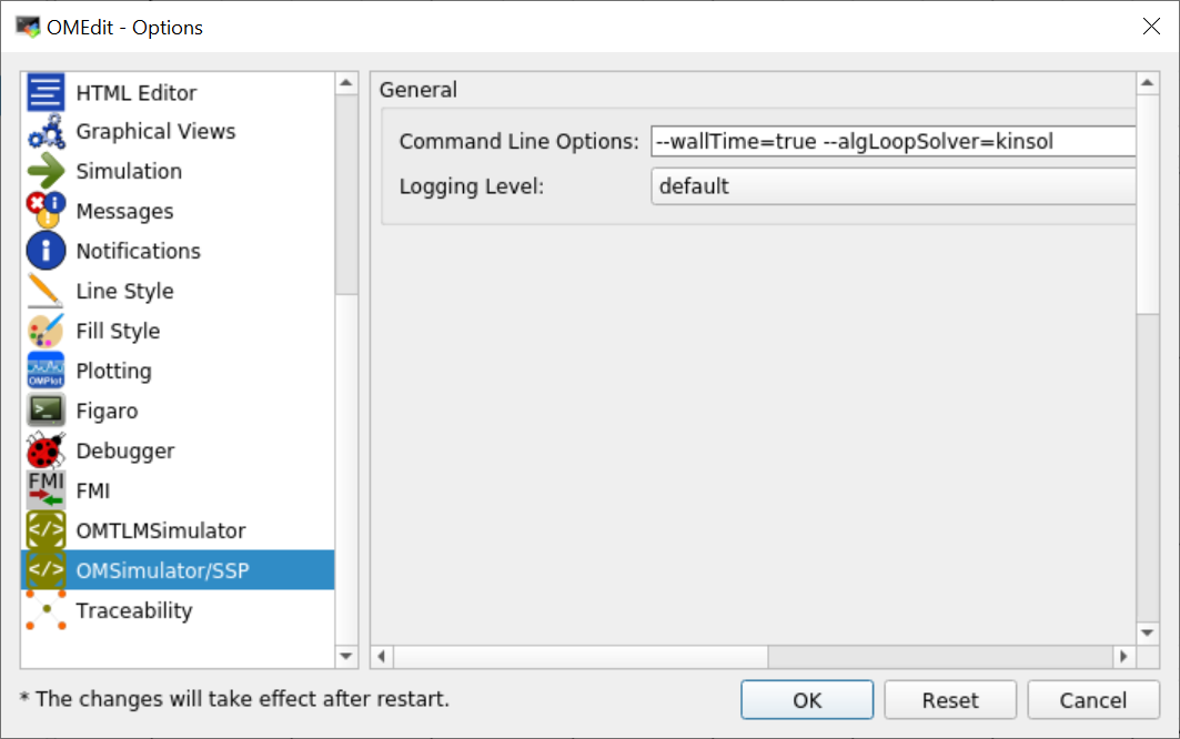 Forwarding Command Line Options To Simulation Server · Issue 7170 · Openmodelicaopenmodelica