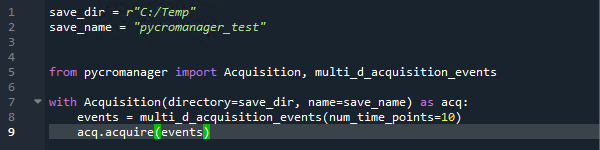 Issues with Pycro-Manager Acquisition · Issue #287 · micro-manager/pycro-manager · GitHub