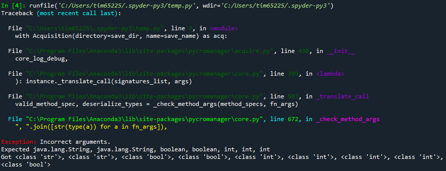 Issues with Pycro-Manager Acquisition · Issue #287 · micro-manager/pycro-manager · GitHub