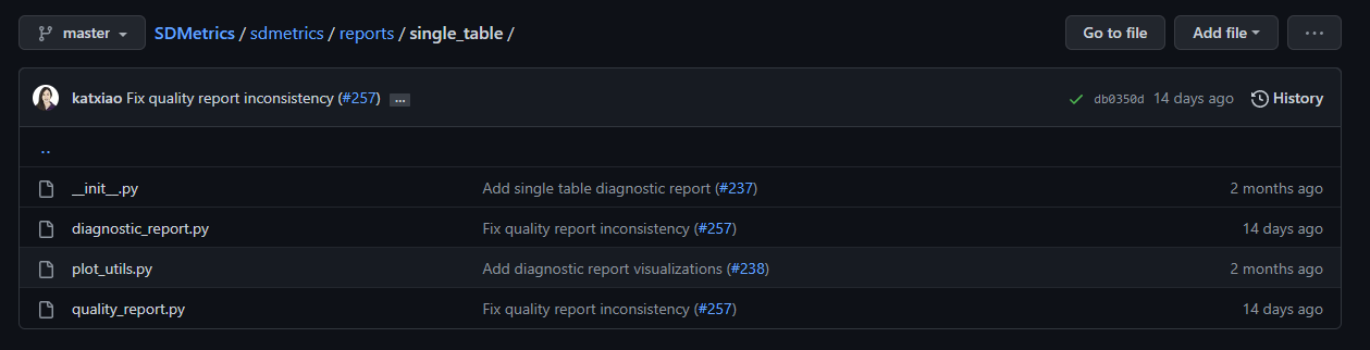 Error to Generate DiagnosticReport for Single Table · Issue #270 · sdv-dev/SDMetrics · GitHub