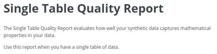 Error to Generate DiagnosticReport for Single Table · Issue #270 · sdv-dev/SDMetrics · GitHub