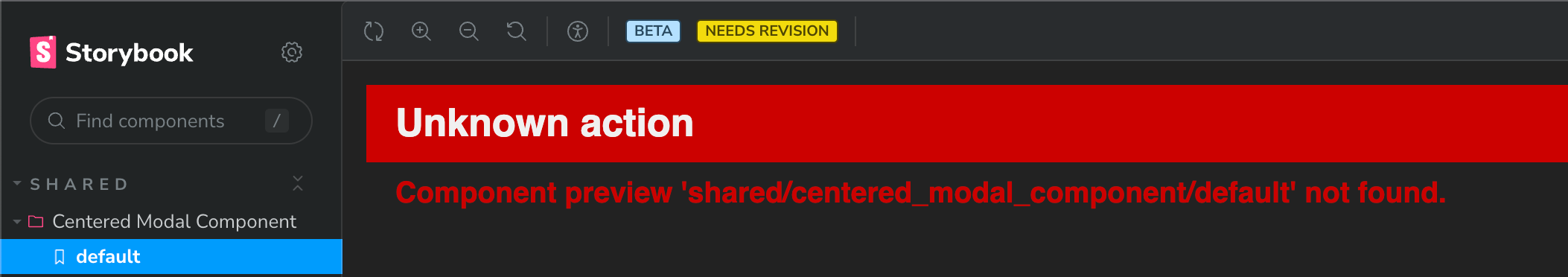 Unknown action when editing a story · Issue #156 · jonspalmer/view_component-storybook · GitHub