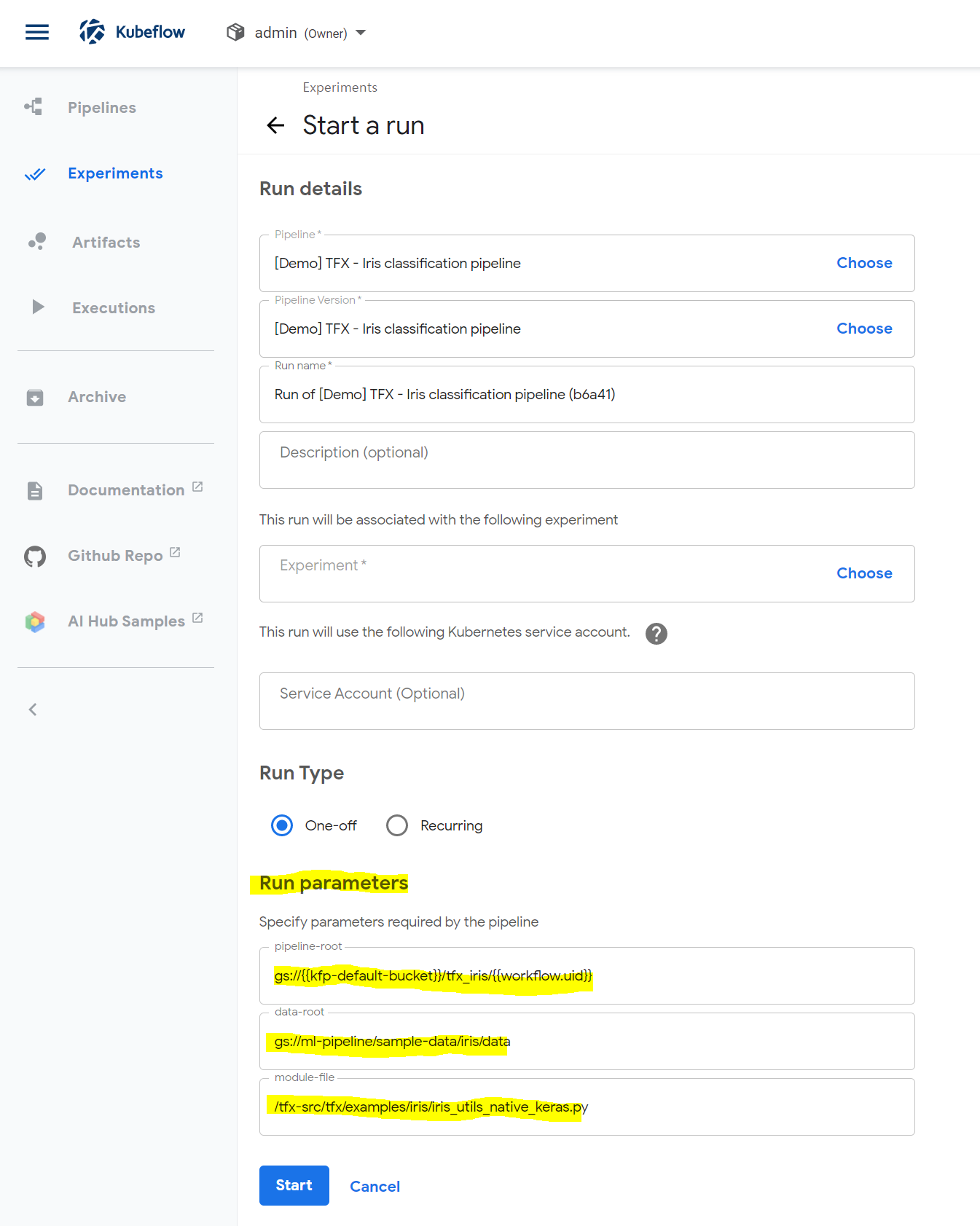 Support textarea input for pipeline parameter in centraldashboard · Issue #5597 · kubeflow ...