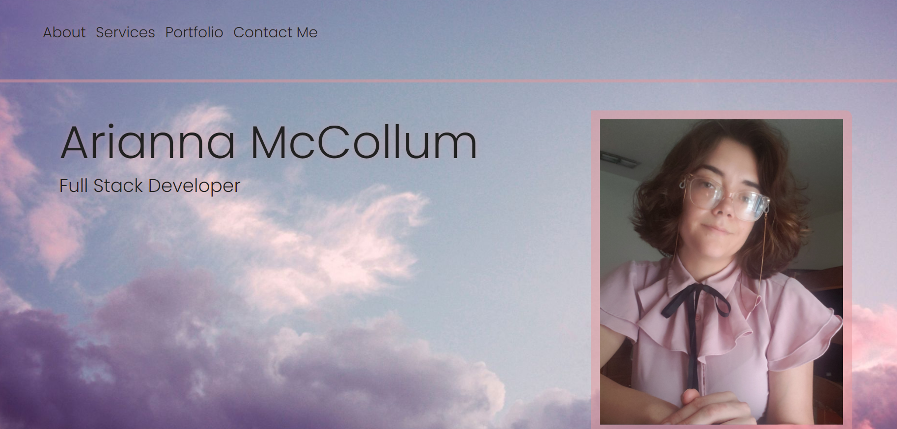 GitHub - Arianna-McCollum/AriannaMcCollum-Portfolio