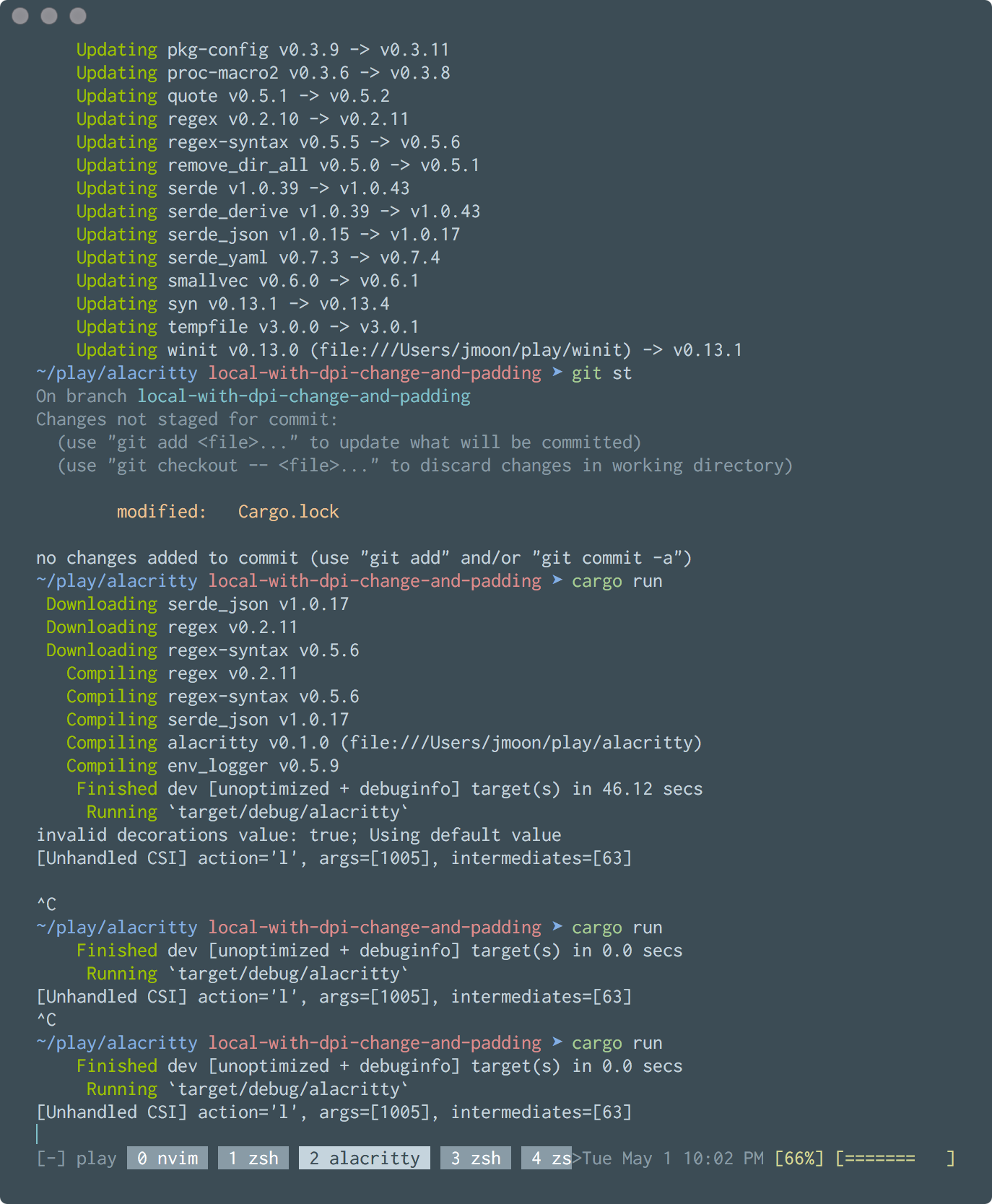 Naturally/transparent colored title bar · Issue #1298 · neovide/neovide · GitHub