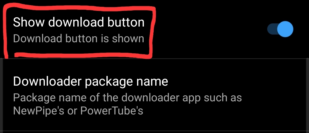 Improve download button descriptions in settings · Issue #2268 · ReVanced/revanced-patches · GitHub