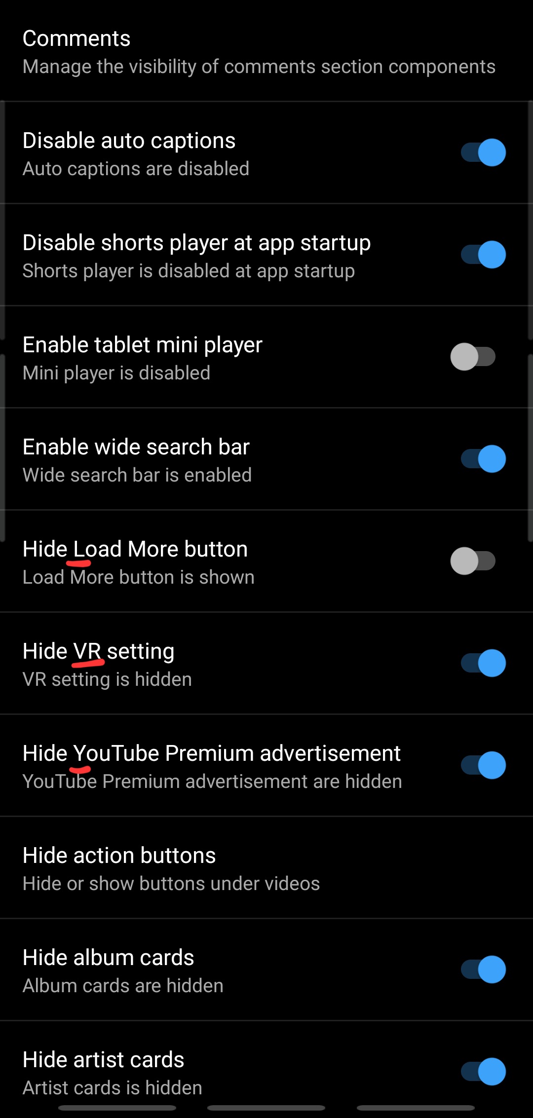 Improve alphabetical sorting in YT ReVanced settings · Issue #2308 ...