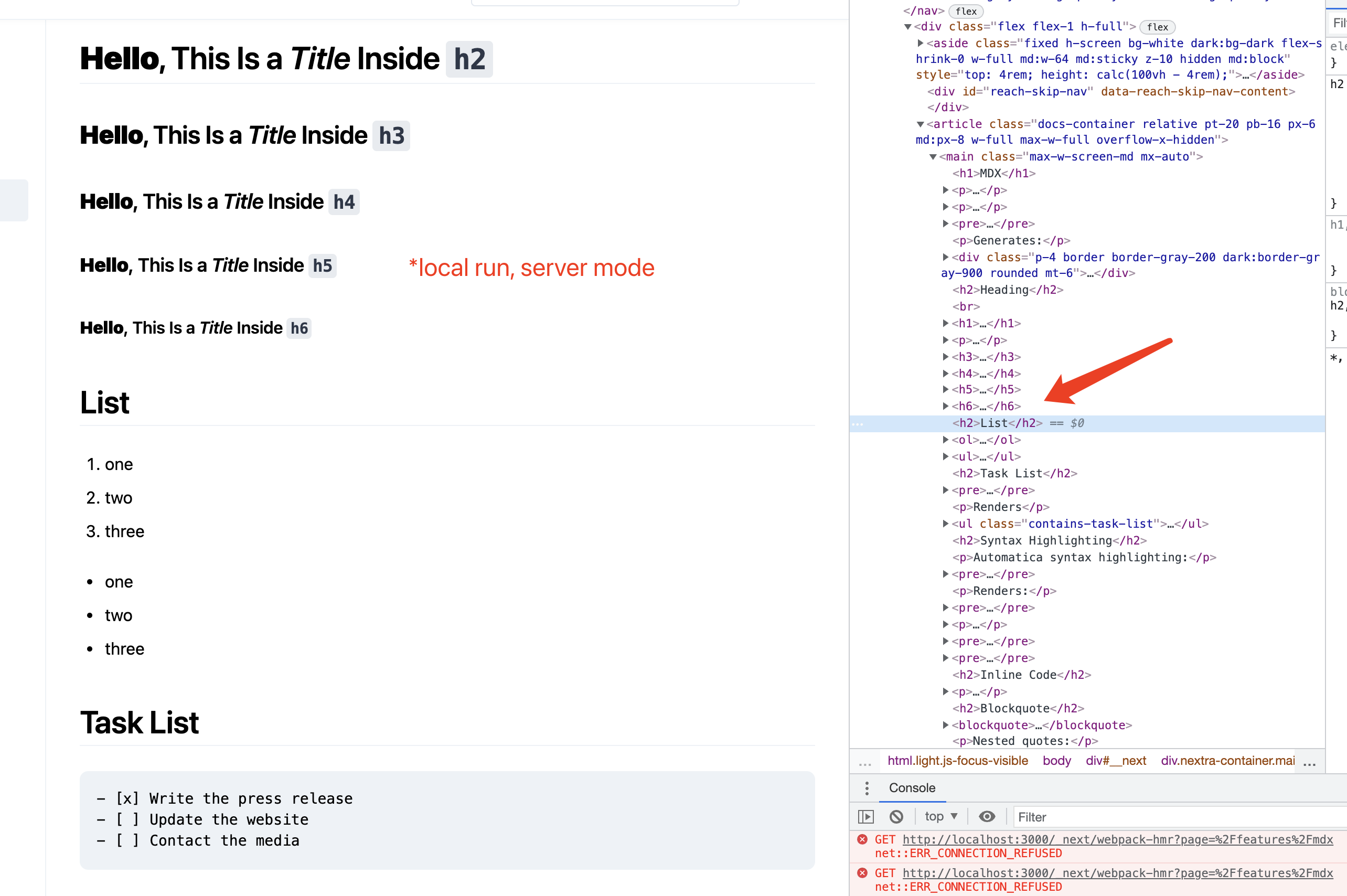 Title are not recognized. · Issue #235 · shuding/nextra · GitHub