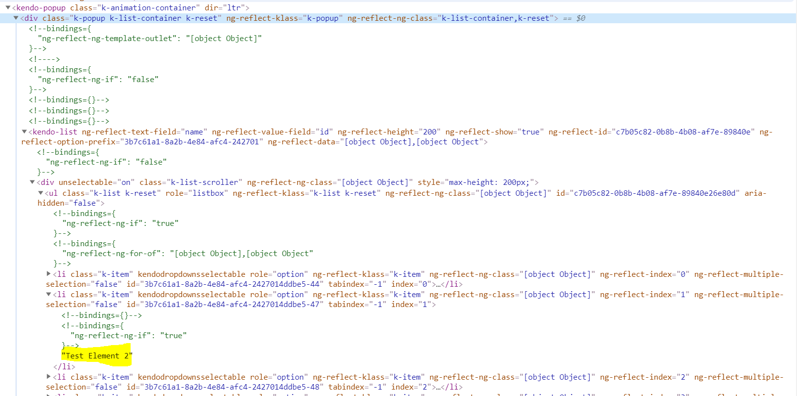 Kendodropdownlist Not Able To Select The Item After Clicking On It · Issue 39 · Atata Framework