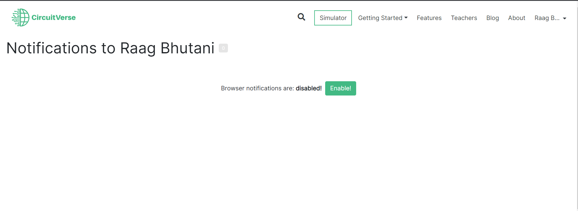 Notifications Page is lack luster · Issue #2929 · CircuitVerse/CircuitVerse · GitHub