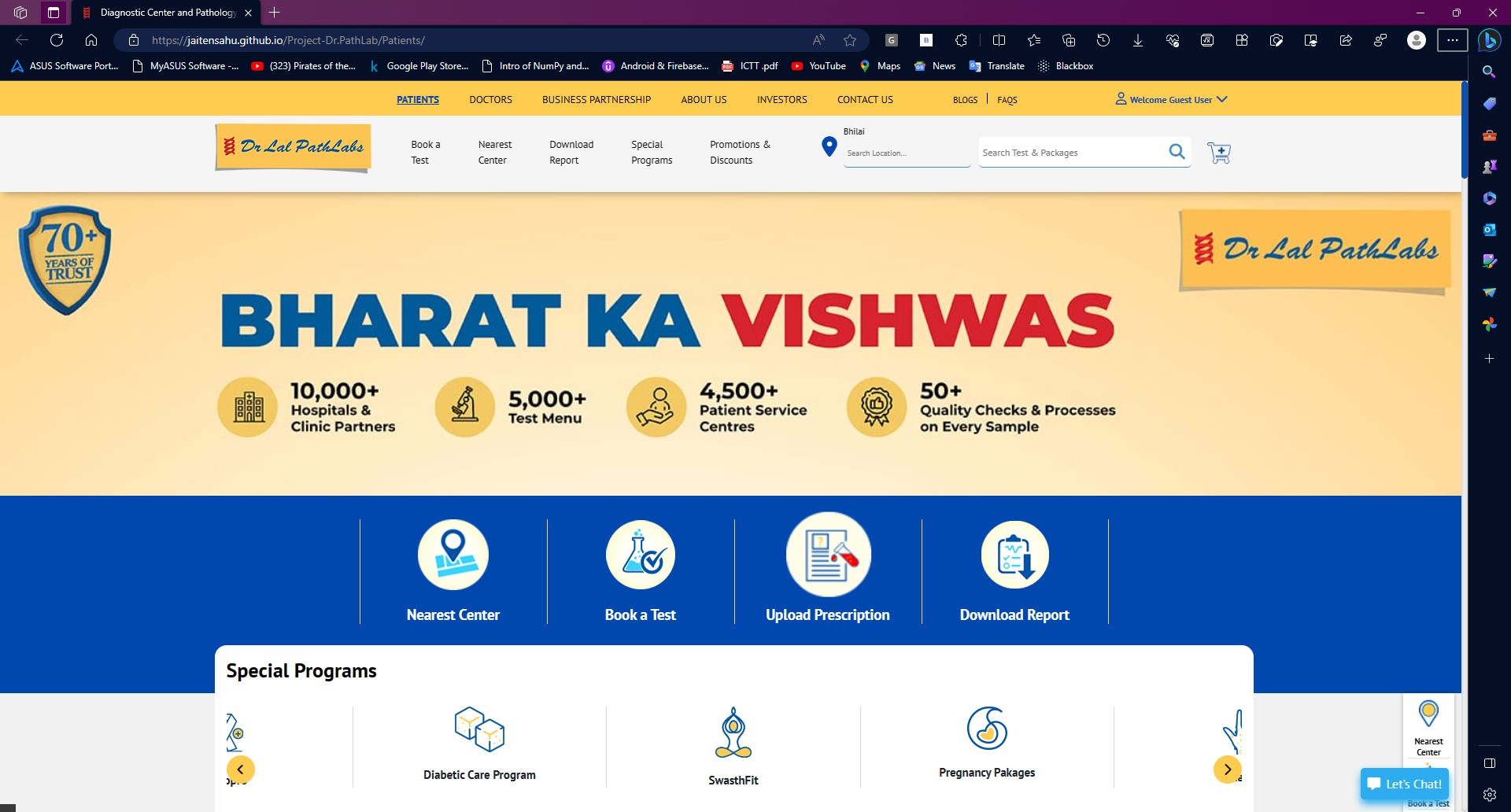 GitHub - jaitensahu/Project-Dr.PathLab