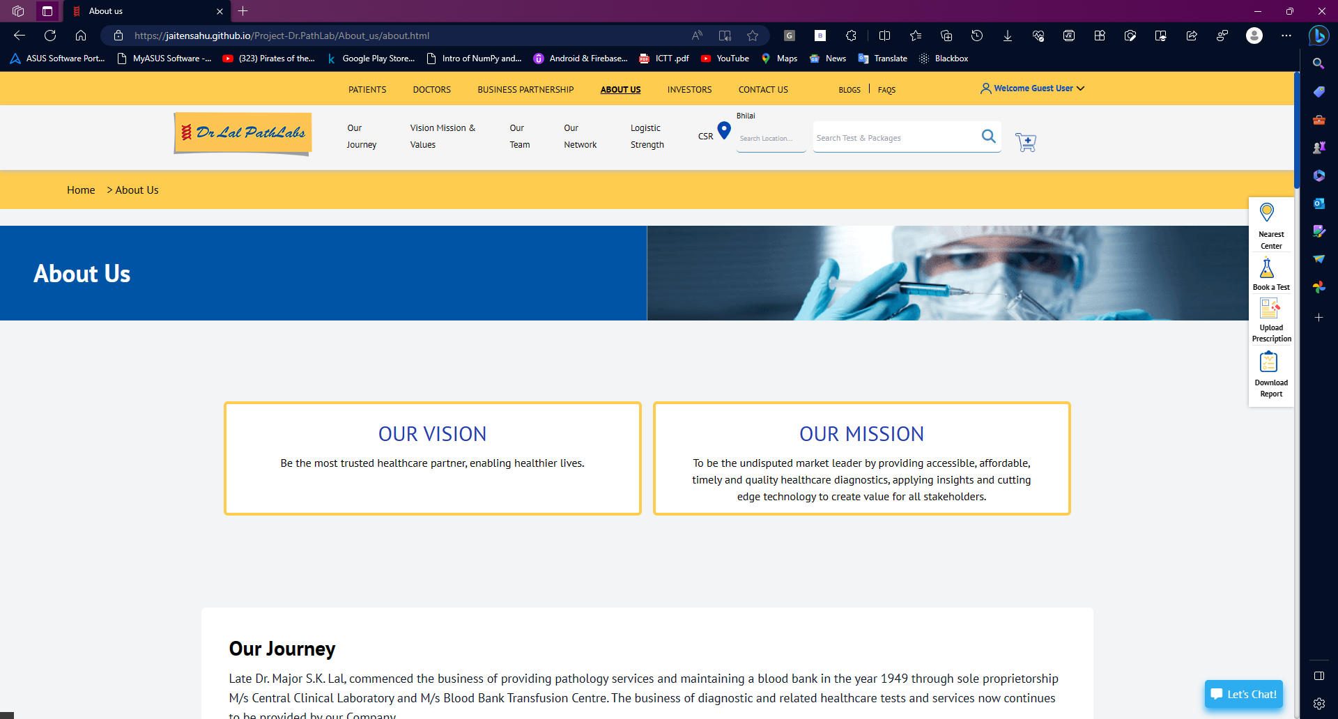 GitHub - jaitensahu/Project-Dr.PathLab