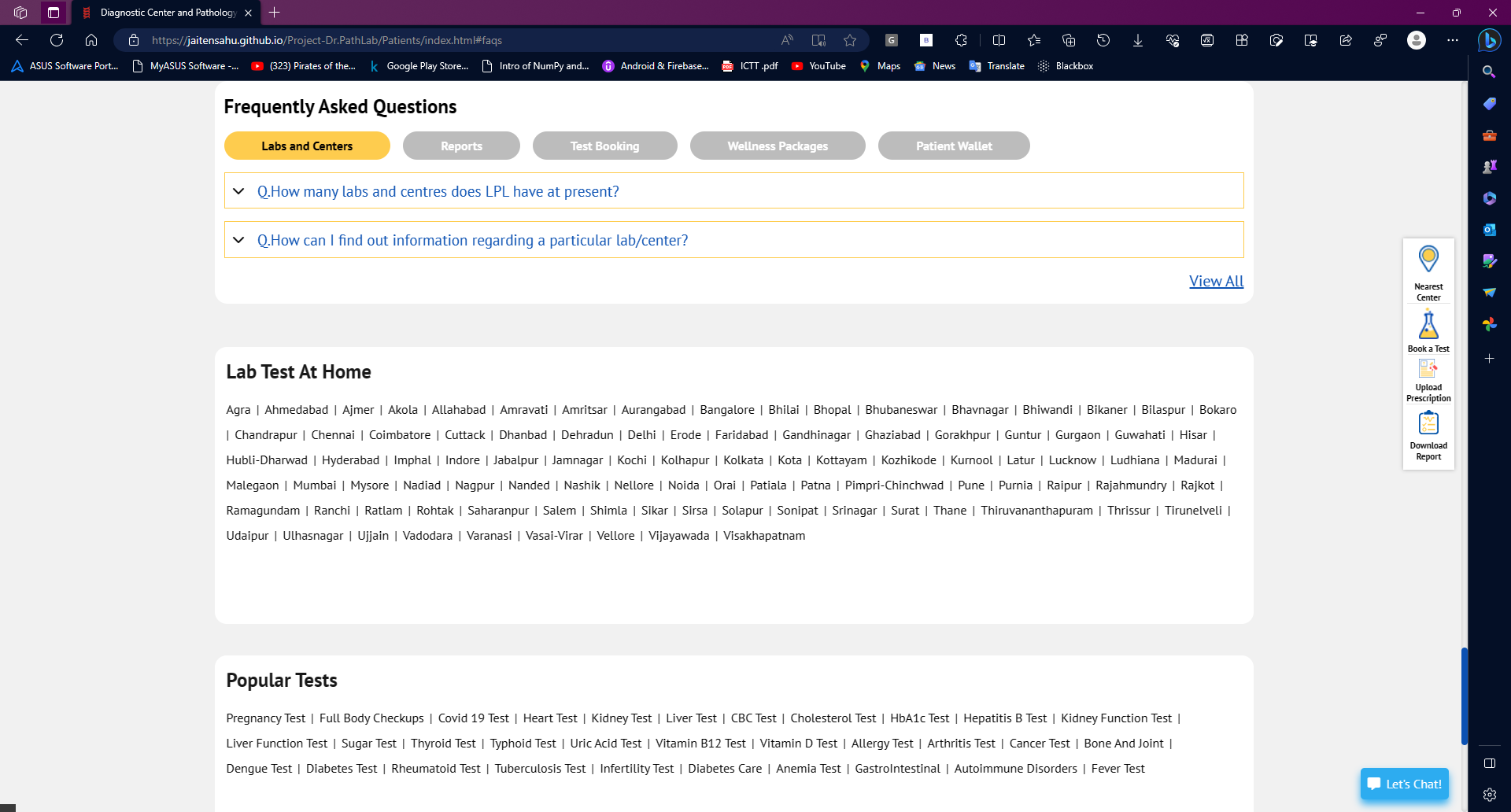 GitHub - jaitensahu/Project-Dr.PathLab