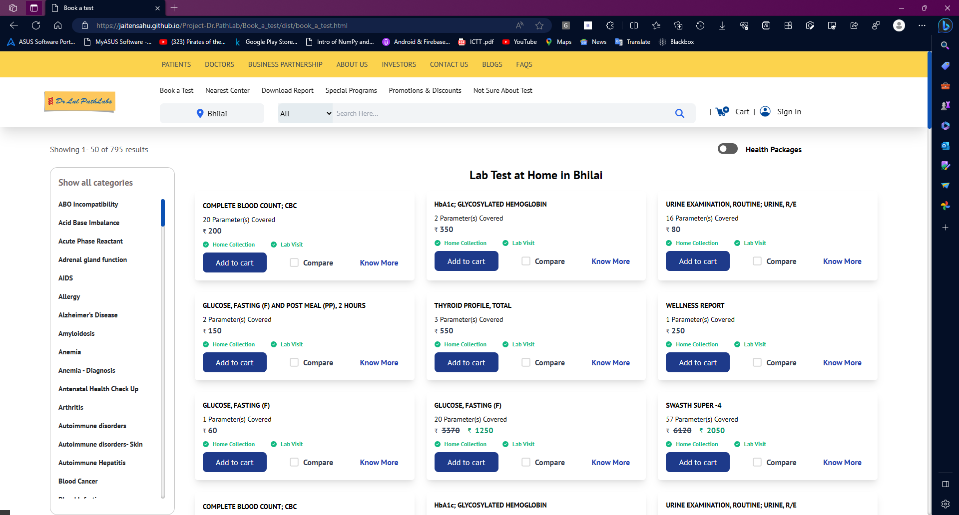 GitHub - jaitensahu/Project-Dr.PathLab