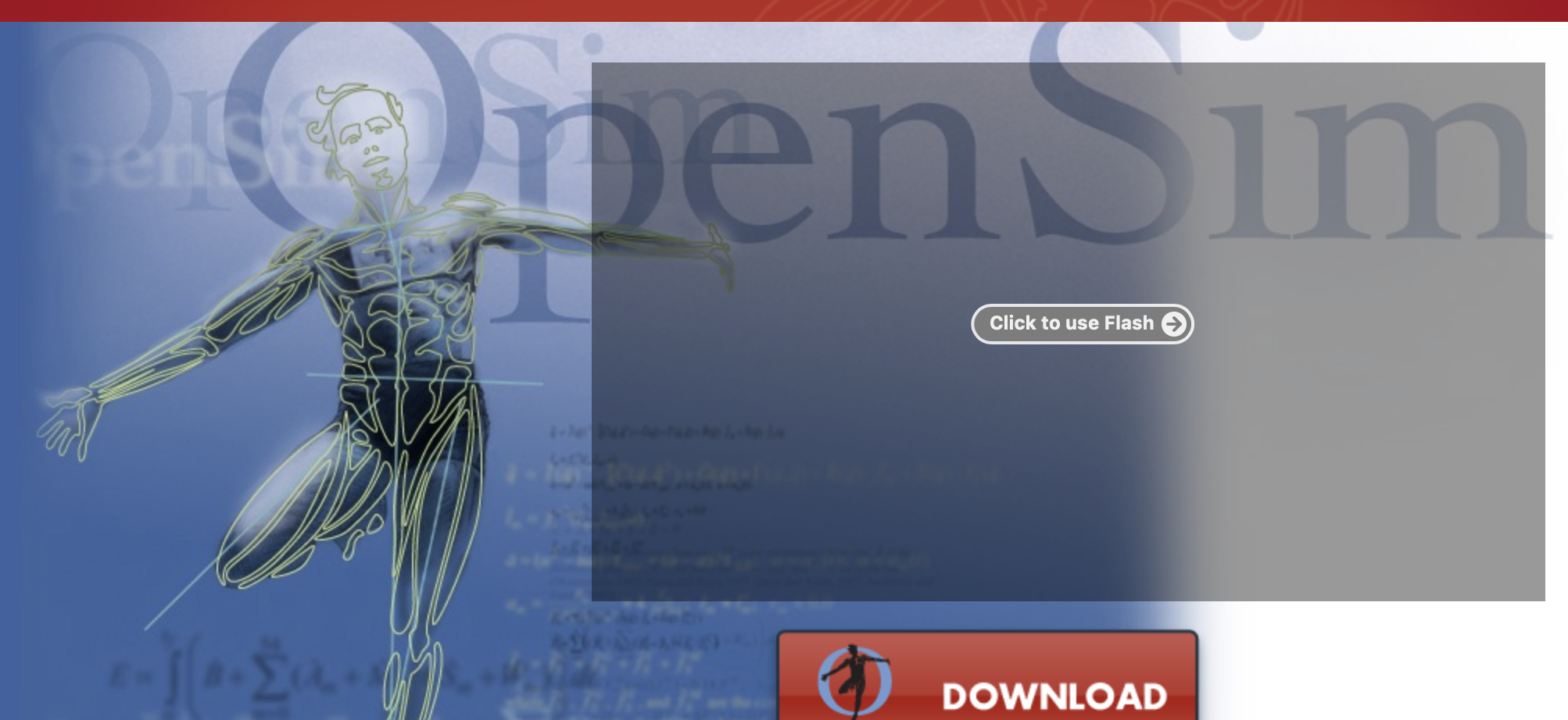 Do not use Flash on opensim.stanford.edu · Issue #2381 · opensim-org/opensim-core · GitHub