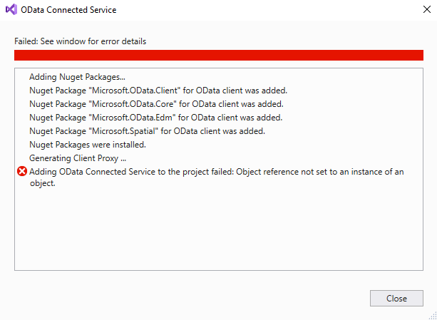 Issues with custom headers feature · Issue #49 · OData/ODataConnectedService · GitHub