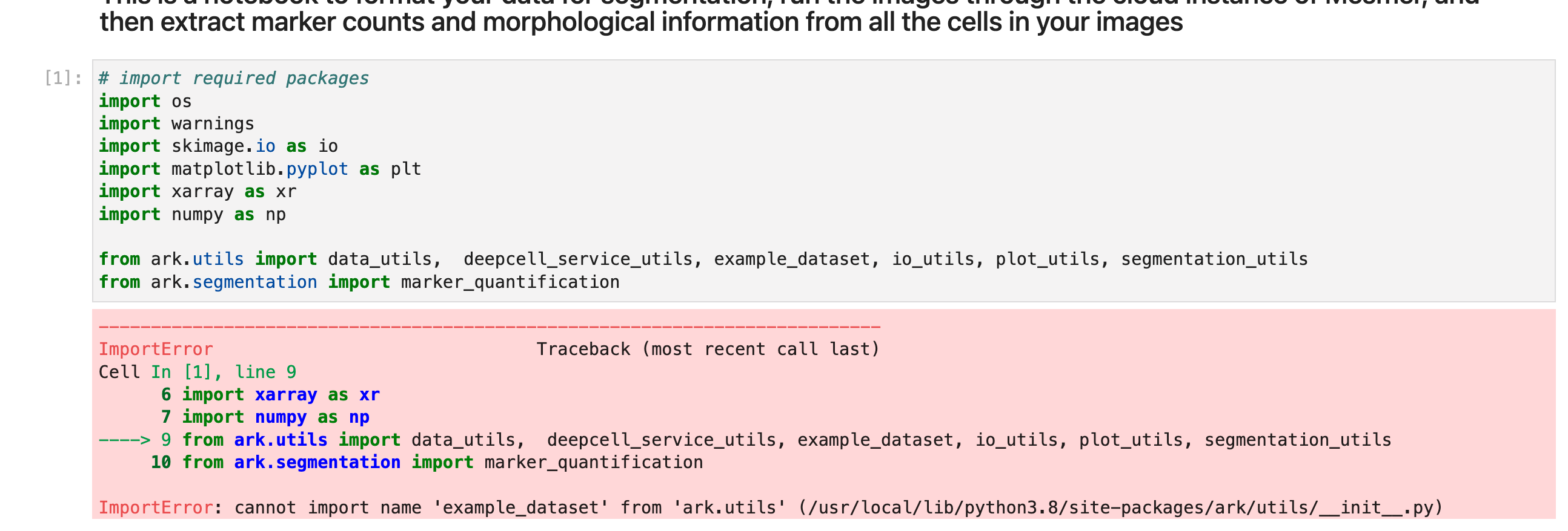 Imports issue with ark-analysis jupyter · Issue #872 · angelolab/ark-analysis · GitHub
