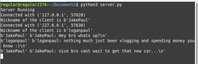 GitHub - Dr3dNuX/GUIChat: GUI chatroom program with client and server written in python using ...