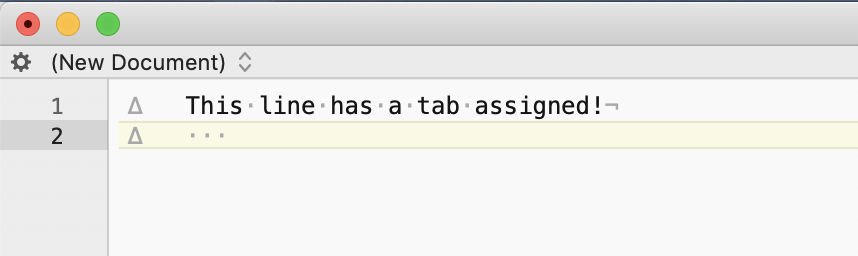 Tab character is displayed with 'A' in BBEdit · Issue #183 · microsoft/cascadia-code · GitHub