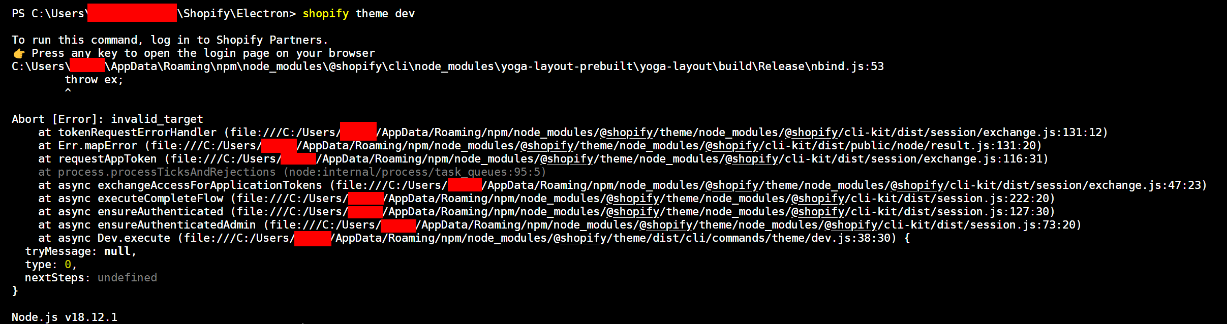 [Bug]: `theme dev` randomly stopping itself · Issue #728 · Shopify/cli · GitHub