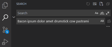 Search Replace "Preserve Case" Icon Overlap · Issue #161845 · microsoft/vscode · GitHub