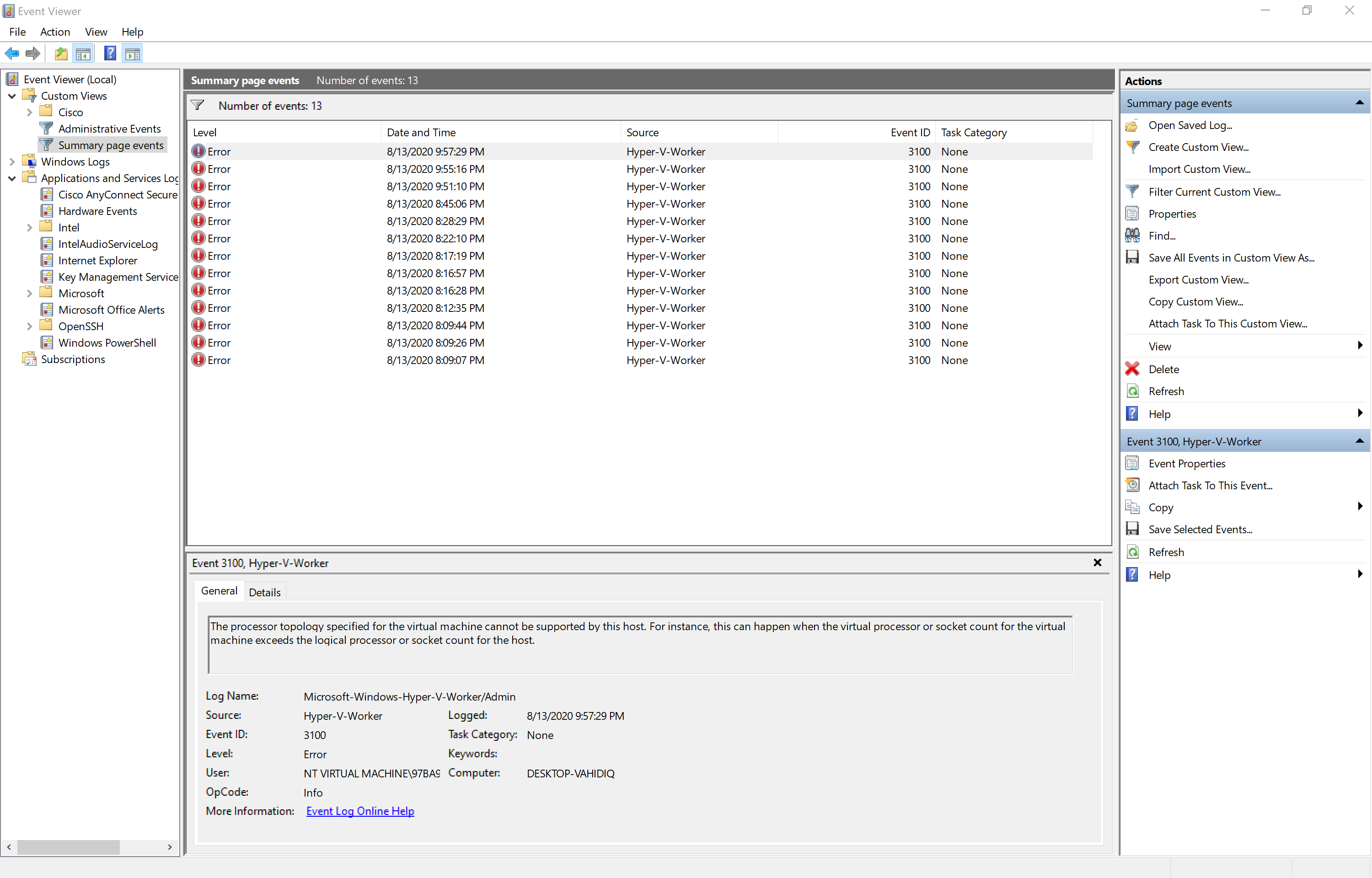 "Unspecified error" when launching WSL2 Ubuntu 20.04 · Issue #5758 ...