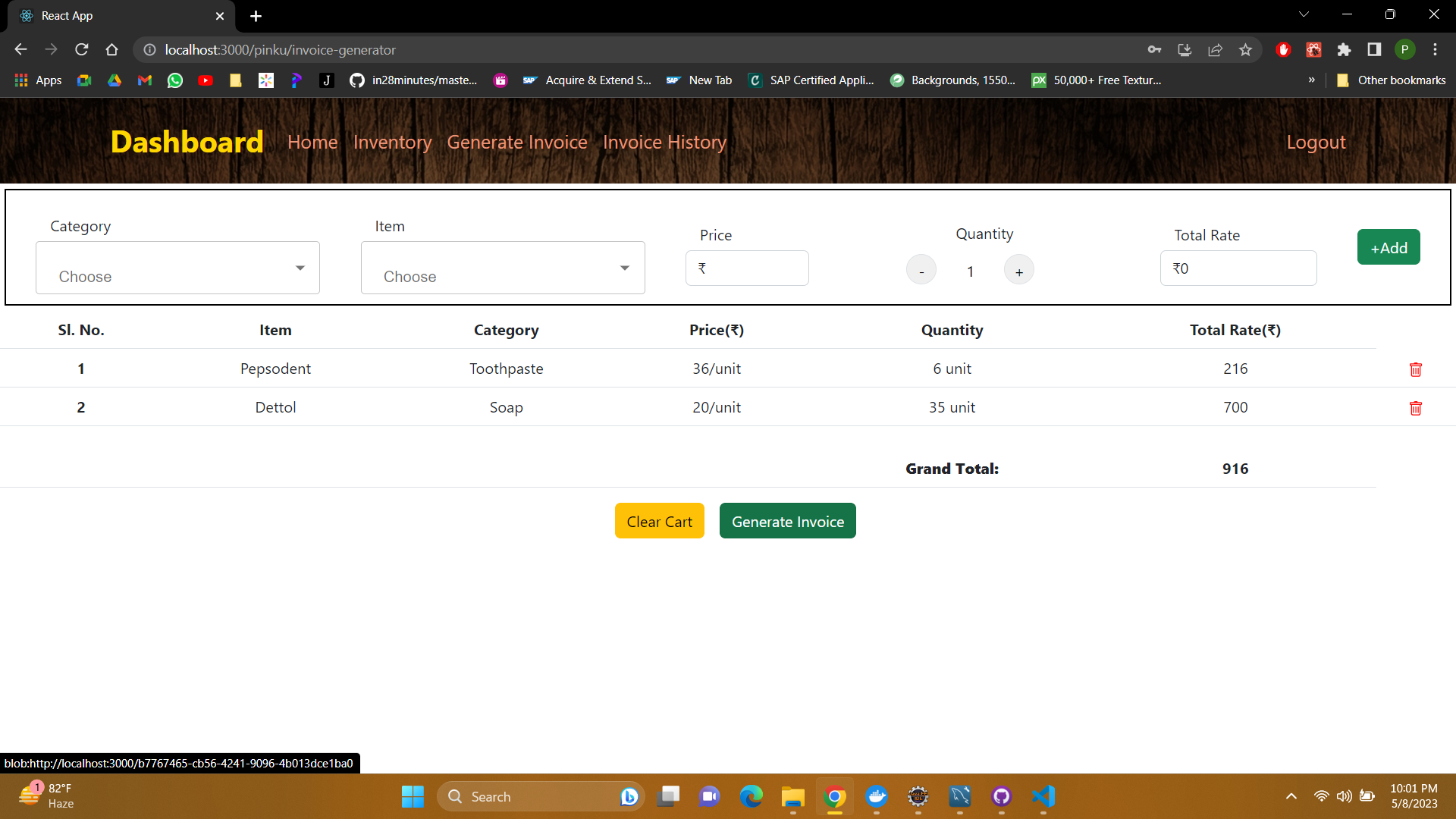 GitHub - Priyankar9706/inventory-management: It is an inventory management system where a vendor ...
