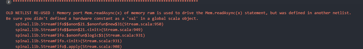 1.6.1 use addStandardMemBlackboxing(blackboxAll) and StreamFifo error ...