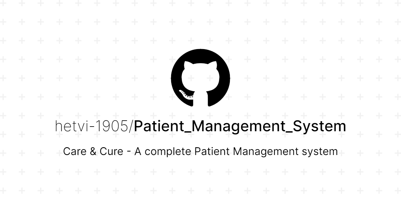 GitHub - hetvi-1905/Hospital_Management_System