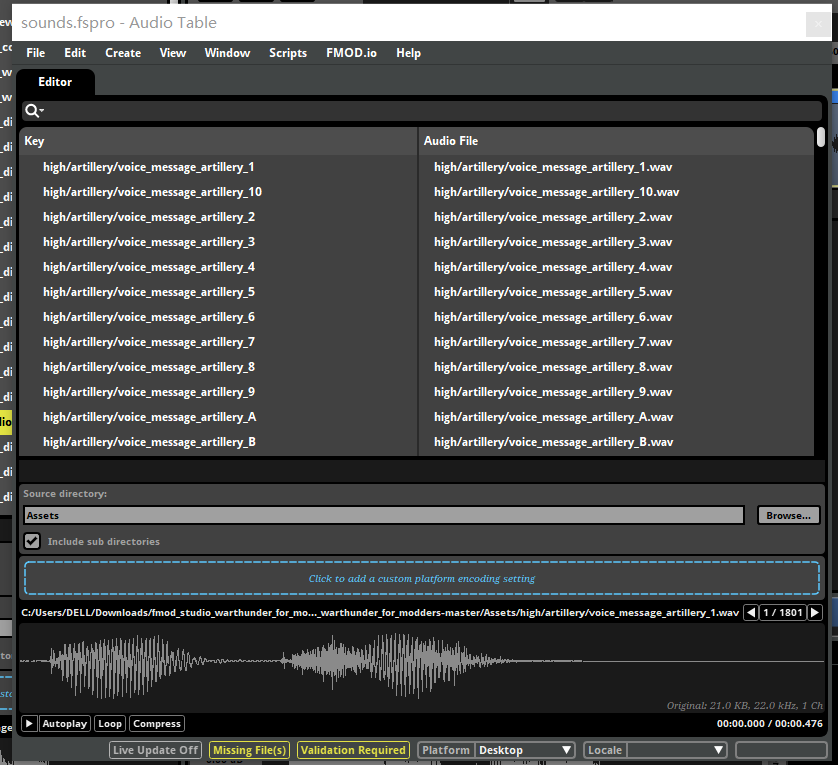 Crew voice does not play in Game · Issue #208 · GaijinEntertainment/fmod_studio_warthunder_for ...