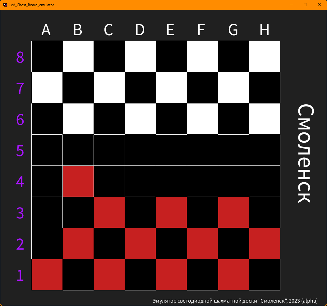 GitHub - Kulakov1Dima/Led-Chess-Board-emulator