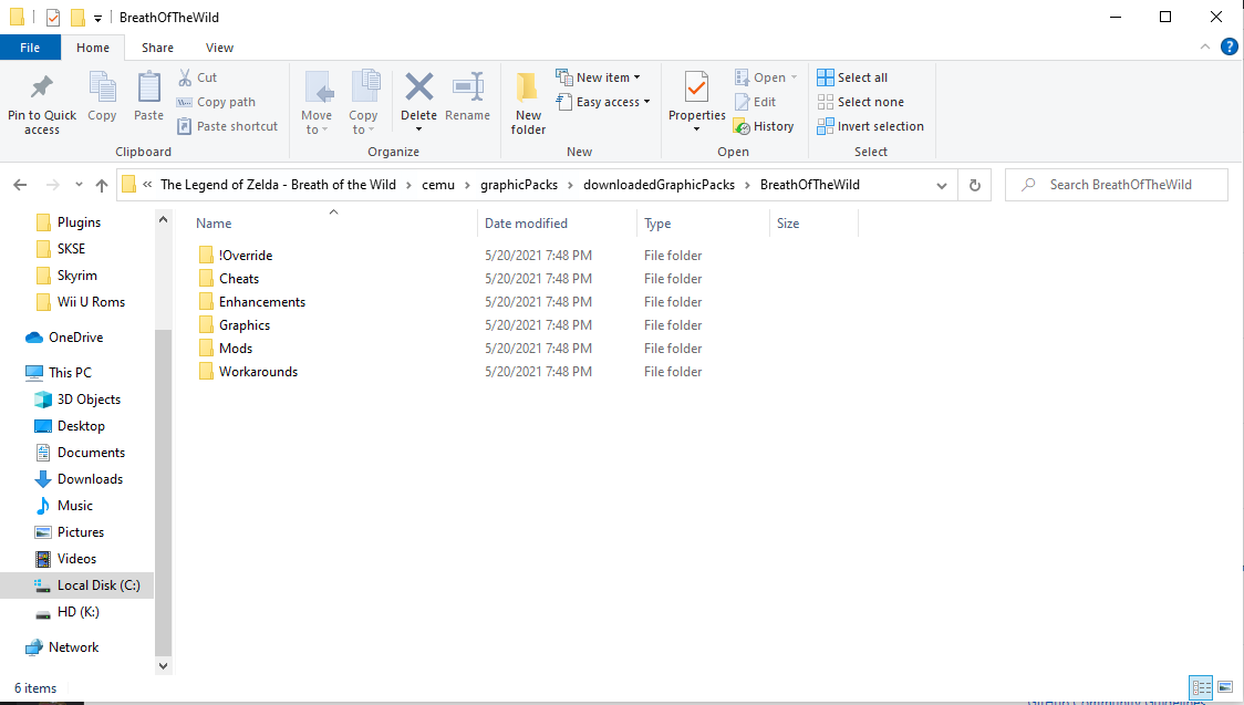 BCML graphicsPack folder ended up in wrong spot · Issue #154 · NiceneNerd/BCML · GitHub