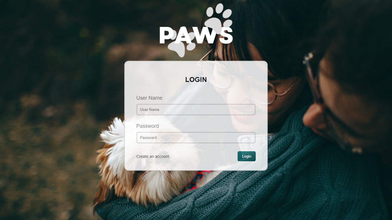GitHub - adi7pranav/PAWS-Pet_Adoption_and_Welfare_System: The Pet Welfare and Adoption Website ...