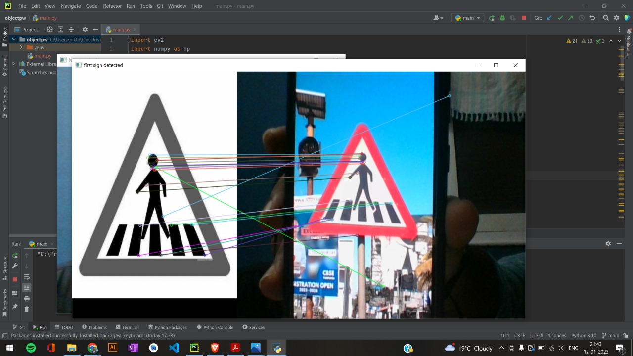 GitHub - adi7pranav/Saarthi-Traffic-Sign-Detection-and-Alert-System: PBL Open Day Runner Up ...