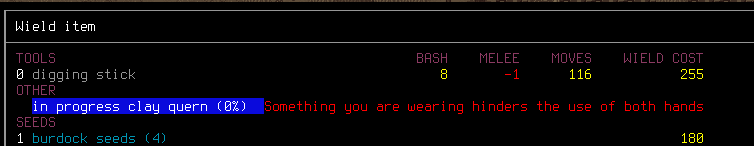 Can't hold in progress clay quern · Issue #64529 · CleverRaven ...