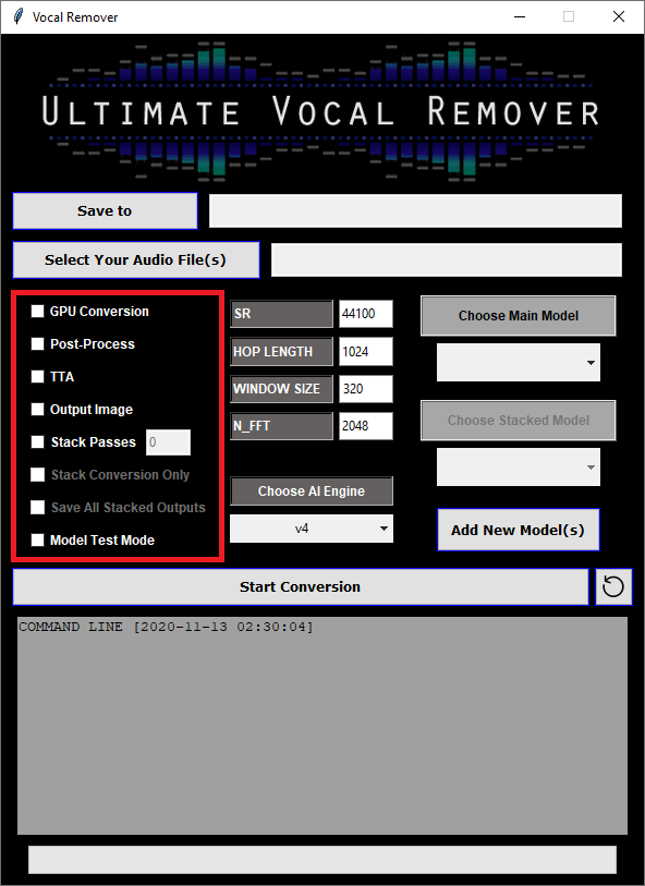 Too Many Options · Issue #126 · Anjok07/ultimatevocalremovergui · GitHub