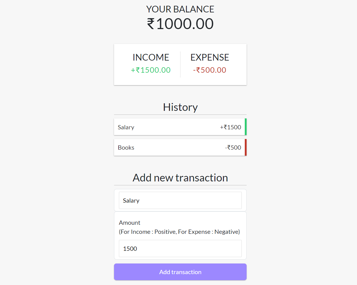 GitHub - dhruv2x/expence-tracker: It's a simple web application that is ...