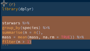 Reformat Current Selection (Ctrl + Shift + A) doesn't work in rmarkdown ...