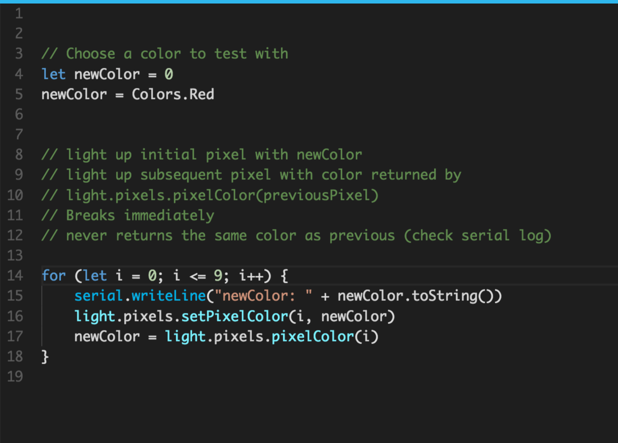 Issue: light.pixelColor() returns different value than light.colors(Color.Color) · Issue #319 ...