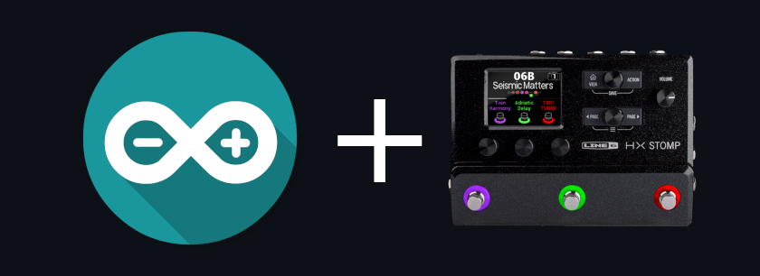 GitHub - HaraldKal/hx_stomp_midi_footswitch: A DIY Midi footswitch pedal for the Line 6 HX Stomp