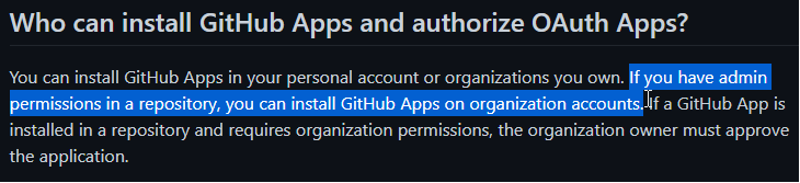 馃悰 Bug Report Repository Admin Cannot Install Github App And Add Repository 路 Issue 2396