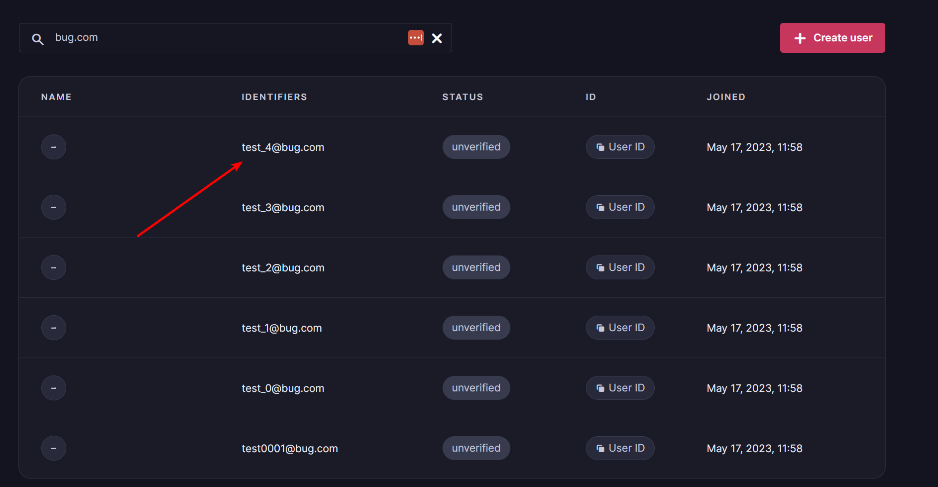 Bug Report Search For A User By Email Which Have Underscore With No Results · Issue 5546