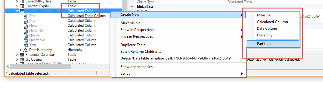 Unable to create Calculated Table column · Issue #140 · TabularEditor/TabularEditor · GitHub
