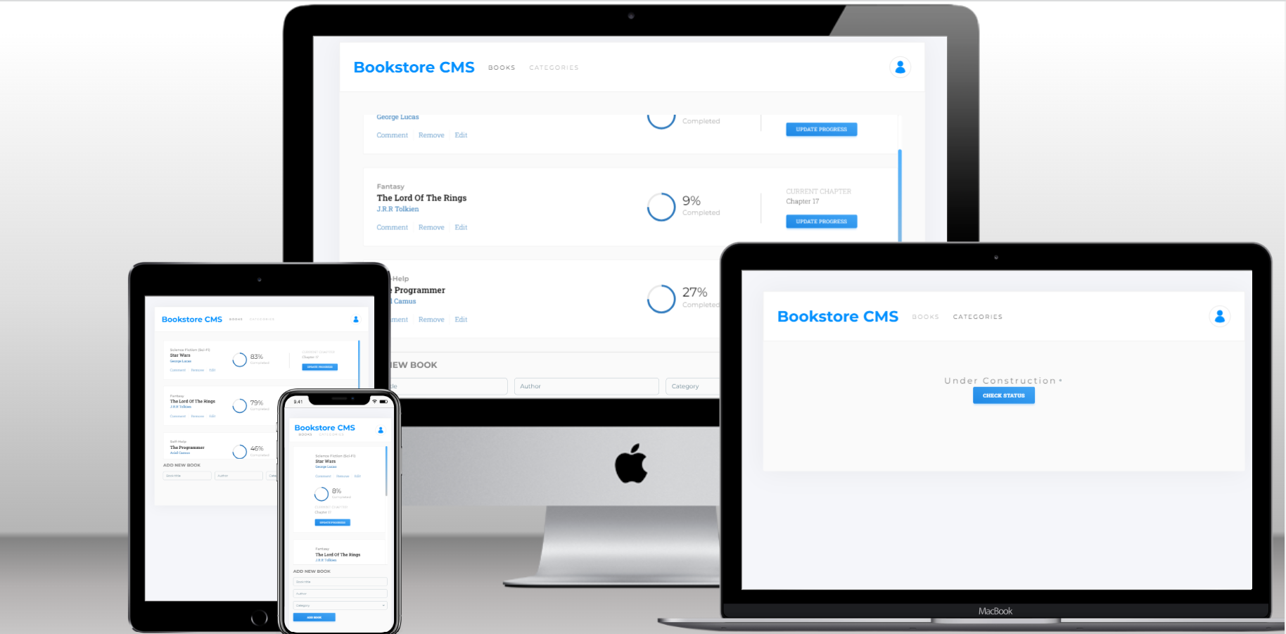 GitHub - michael-duke/Book-Store: The Bookstore is a website where the ...