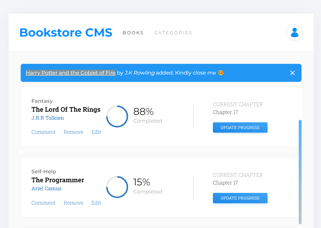 GitHub - michael-duke/Book-Store: The Bookstore is a website where the ...