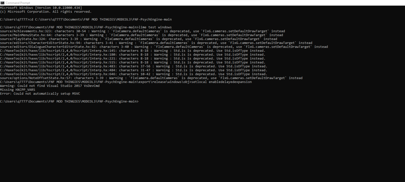Weird error when trying to compile · Issue #4119 · ShadowMario/FNF ...