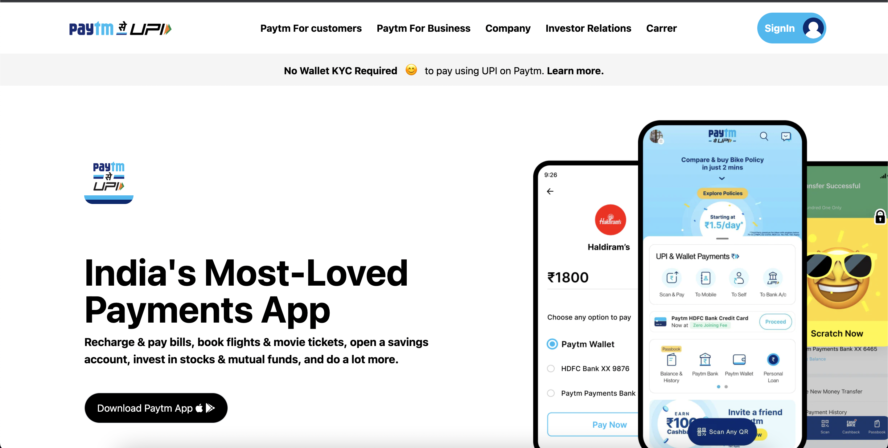 GitHub - sid1213/Paytm: paytm clone