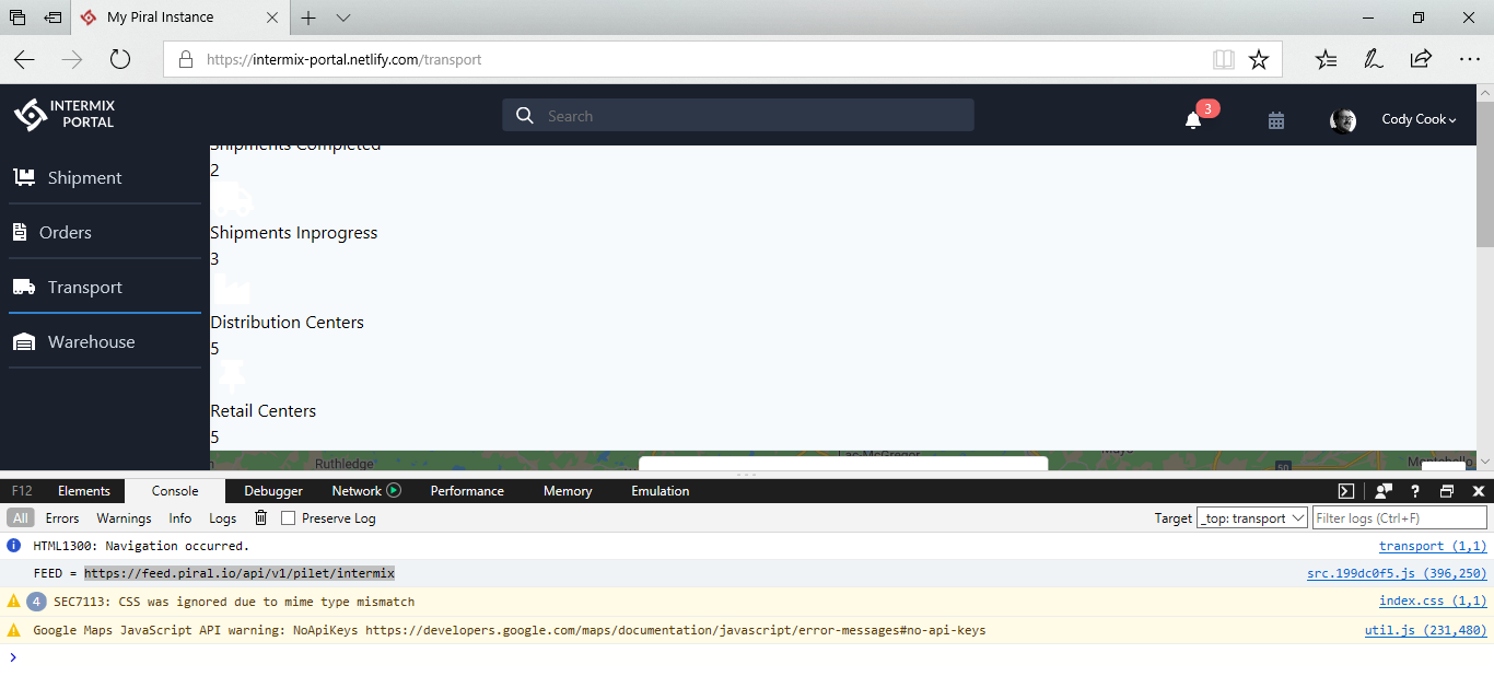 SEC7113: CSS was ignored due to mime type mismatch on EDGE Browser for pilets loading own CSS ...
